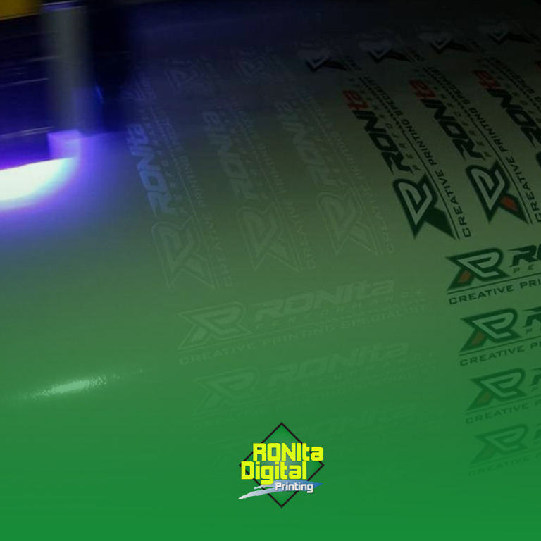 Cetak Stiker Vinyl Standar Transparan - RONIta - Digital Printing